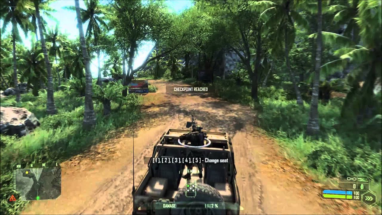 Crysis - Abilities Of The Nano Suit - YouTube