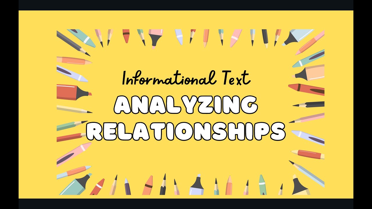 RI 7.3 Analyzing Interactions in a Text - YouTube