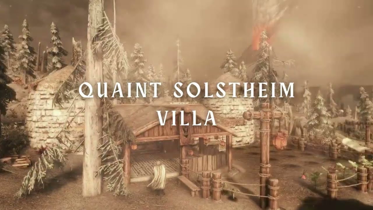 | Quaint Solstheim Home | Skyrim House Mods 2024 pt. 2 - YouTube