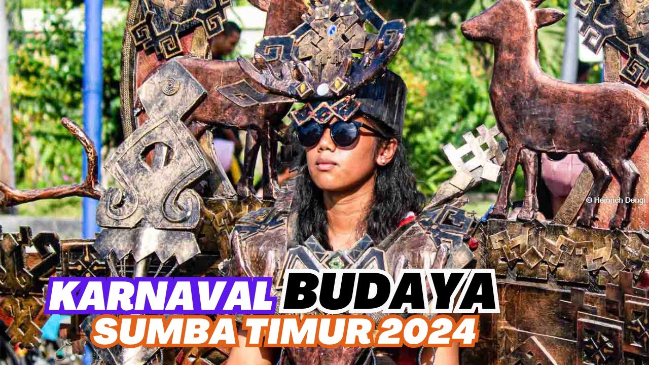 Karnaval Budaya Sumba Timur 2024: Kain Tenun Terpanjang Diarak di Kota ...