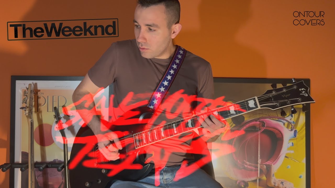 THE WEEKND - SAVE YOUR TEARS GUITAR COVER - YouTube