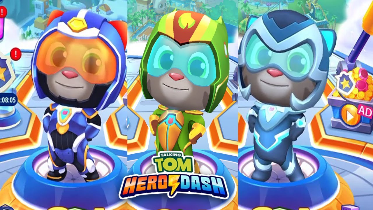 RUN! RUN! RUN TALKING TOM HERO DASH 2020 - SUPER TROOPER TOM vs PLANET ...