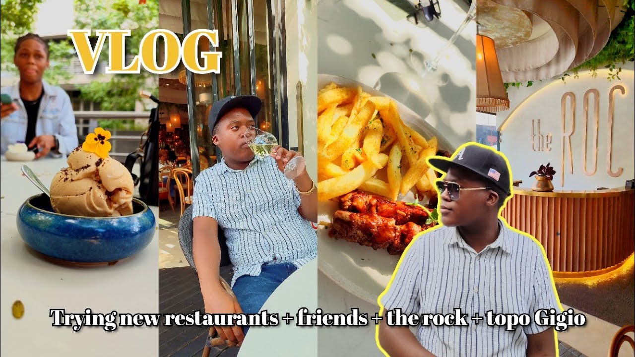 VLOG || Let's try new restaurants + friends + attempting to do day in a ...