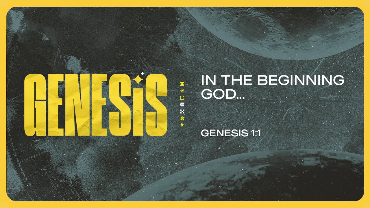 In the beginning God… | Genesis 1:1 | 1/18/26 - YouTube