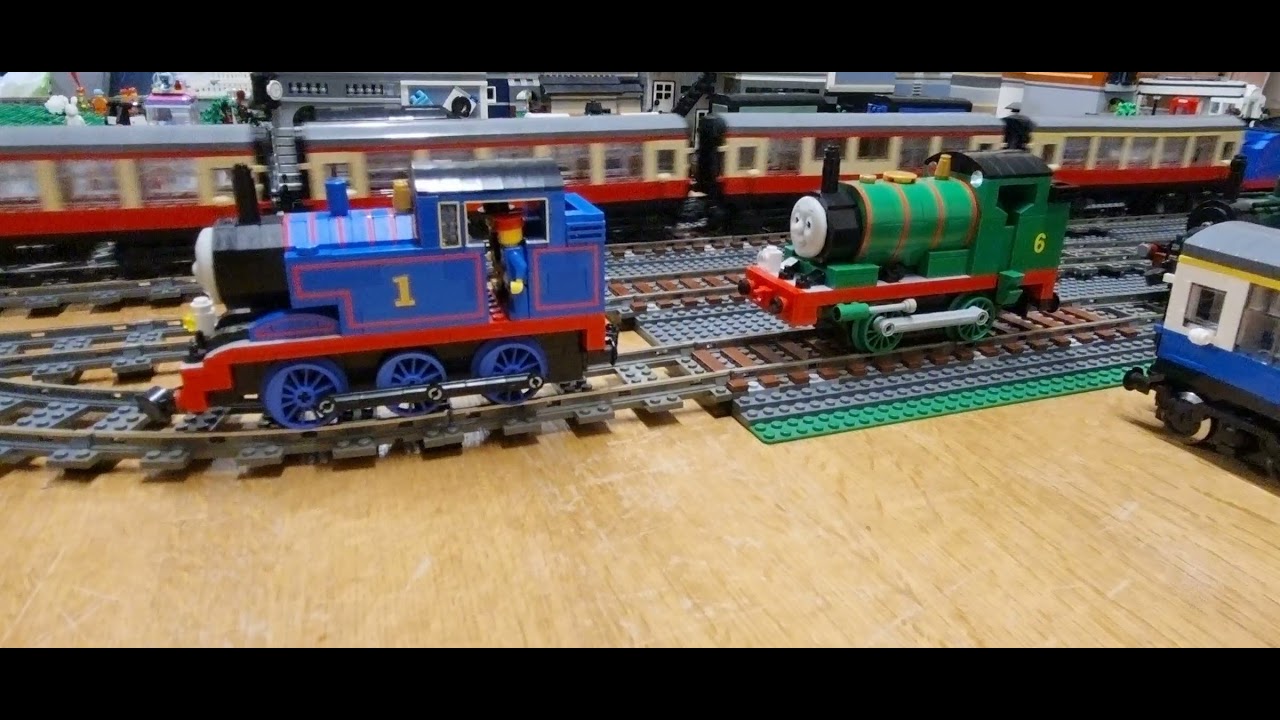 Fun with Sodor trains - YouTube