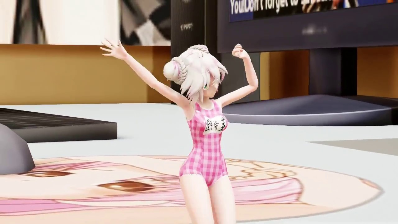 王者荣耀 Mmd Deep·blue·town 周瑜不在家系列 Made In Di Yin 绅士 Miku Sexy Dance R 18