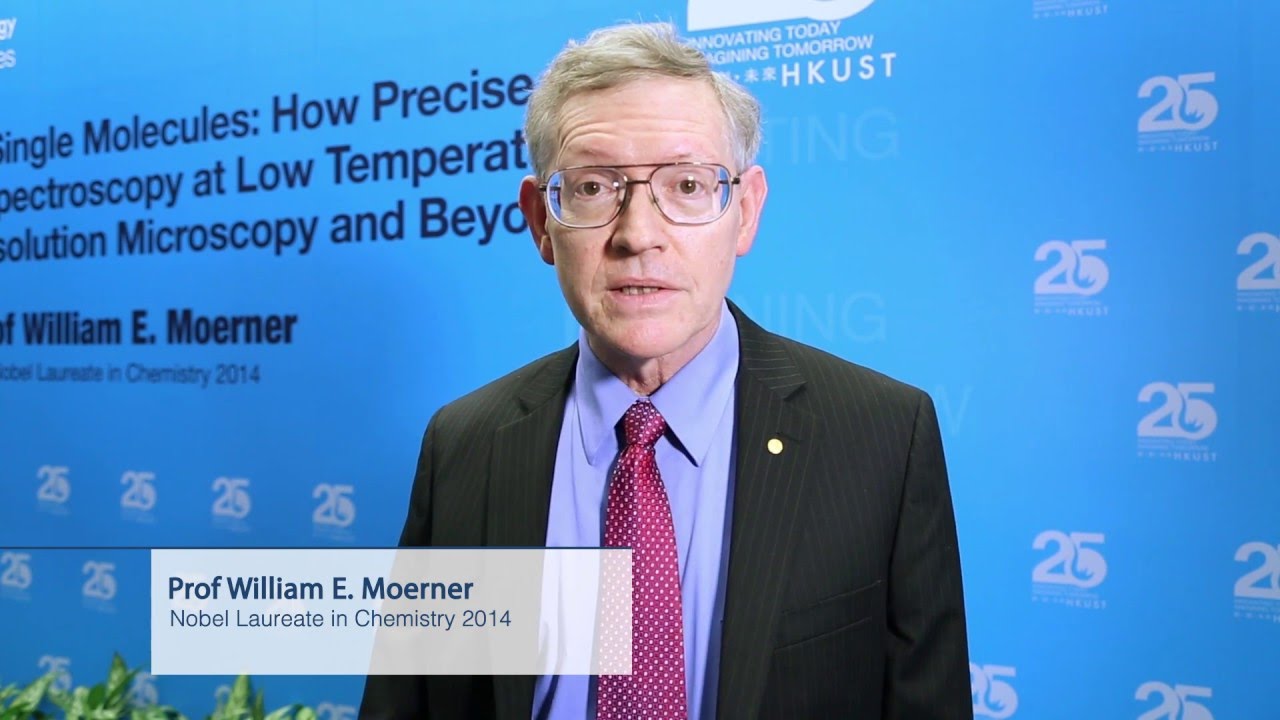 Prof William E. Moerner - HKUST 25th Anniversary Greetings Video - YouTube