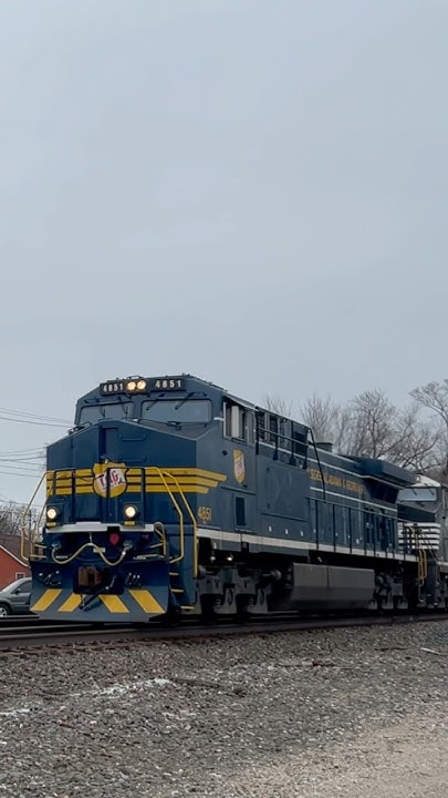 NS 4851 (Tennessee, Alabama, and Georgia) Heritage Unit leads NS 29P! #nsrailfans #railway # ...