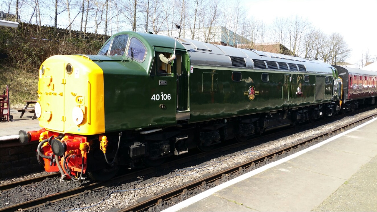 40106 & friends ELR 26/3/17 LOCO TV UK - YouTube