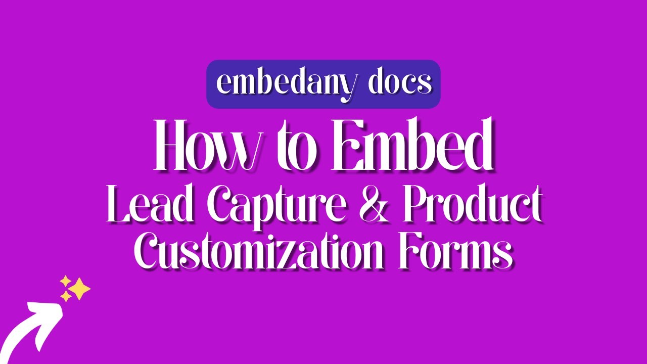 How to Embed Lead Capture & Product Customization Forms in Shopify ...