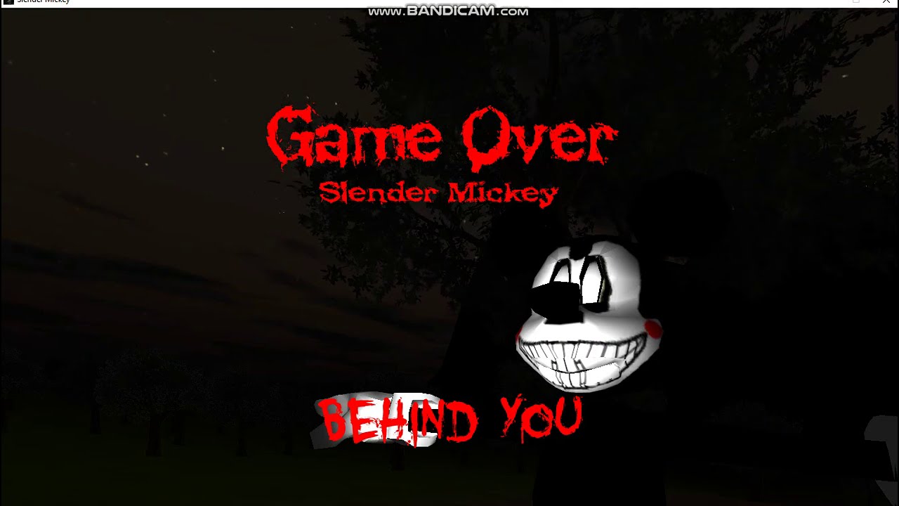 Slender Mickey Beta V3 Gameplay - YouTube