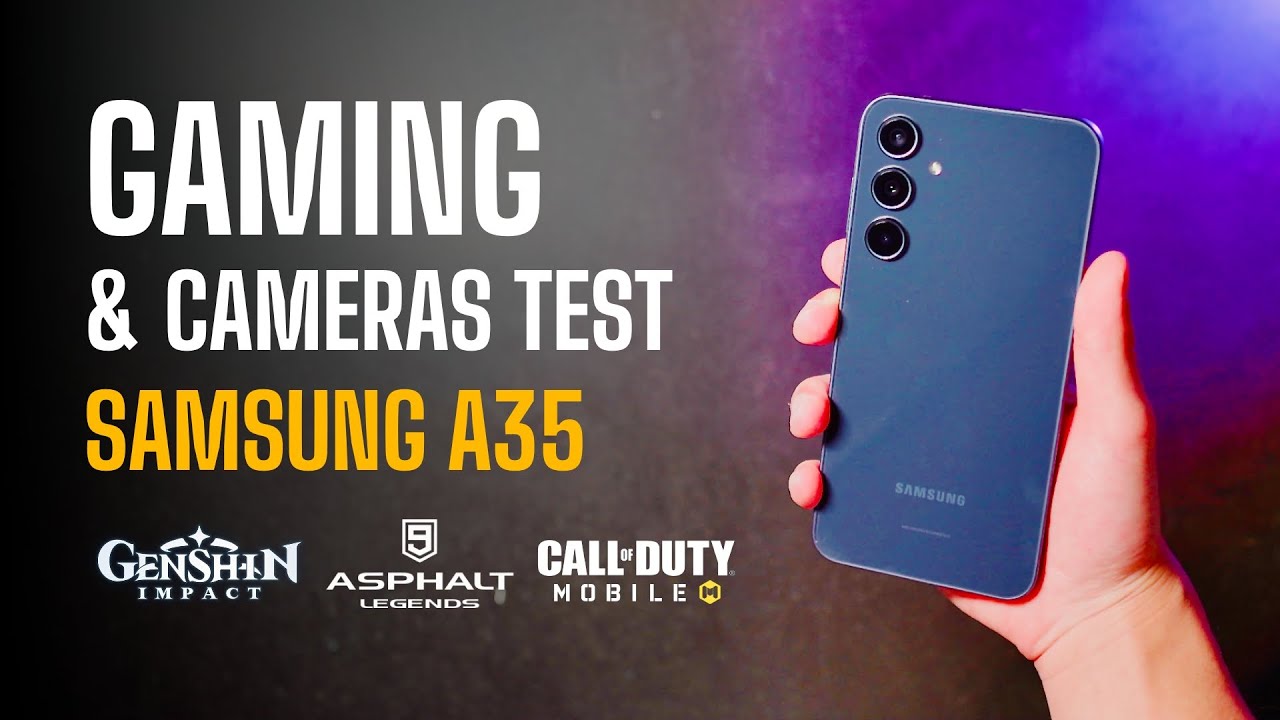 Samsung Galaxy A35 Review! (Gaming & Camera Test) - YouTube
