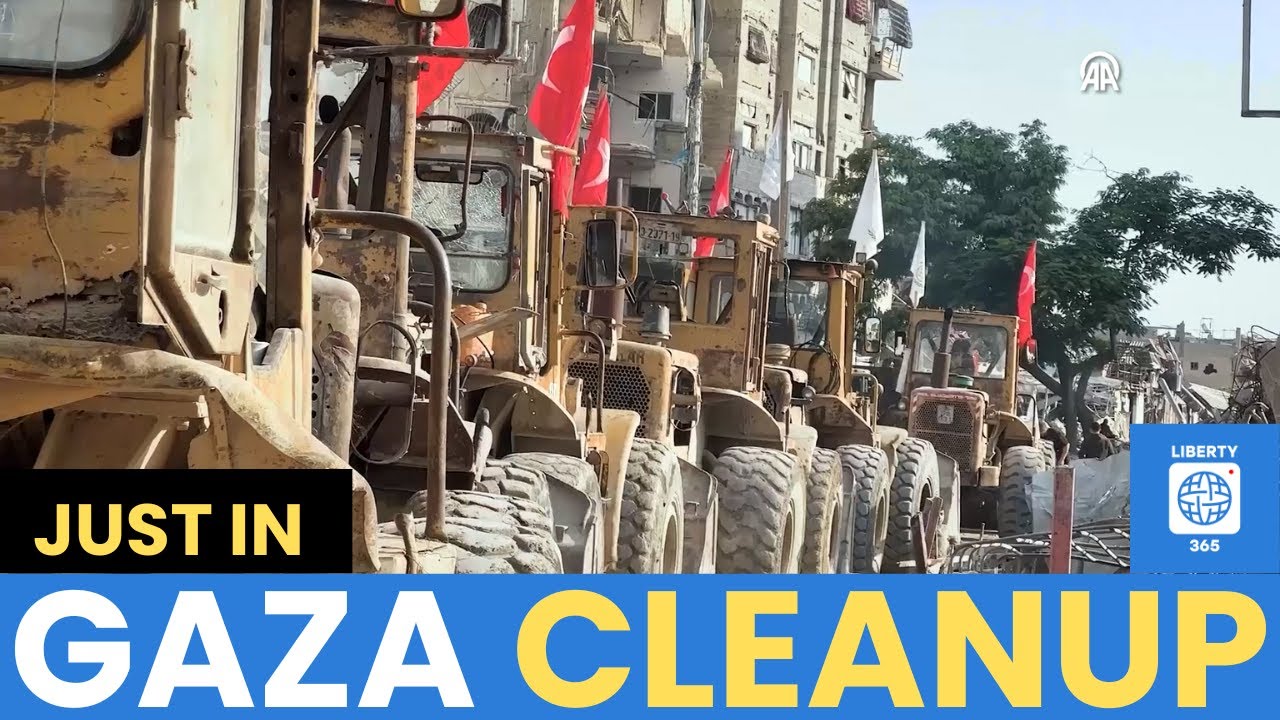 Gaza REBUILDING Starts: Turkish IHH Clears Rubble After Devastation ...