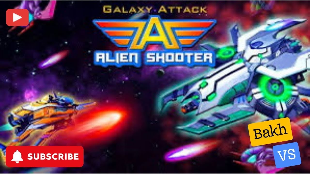 ALL BOSSES!! Challenge game!! Galaxy attack alien shooter!! world ...