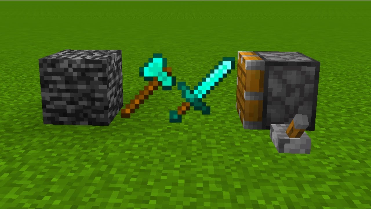 Minecraft Sword And Axe