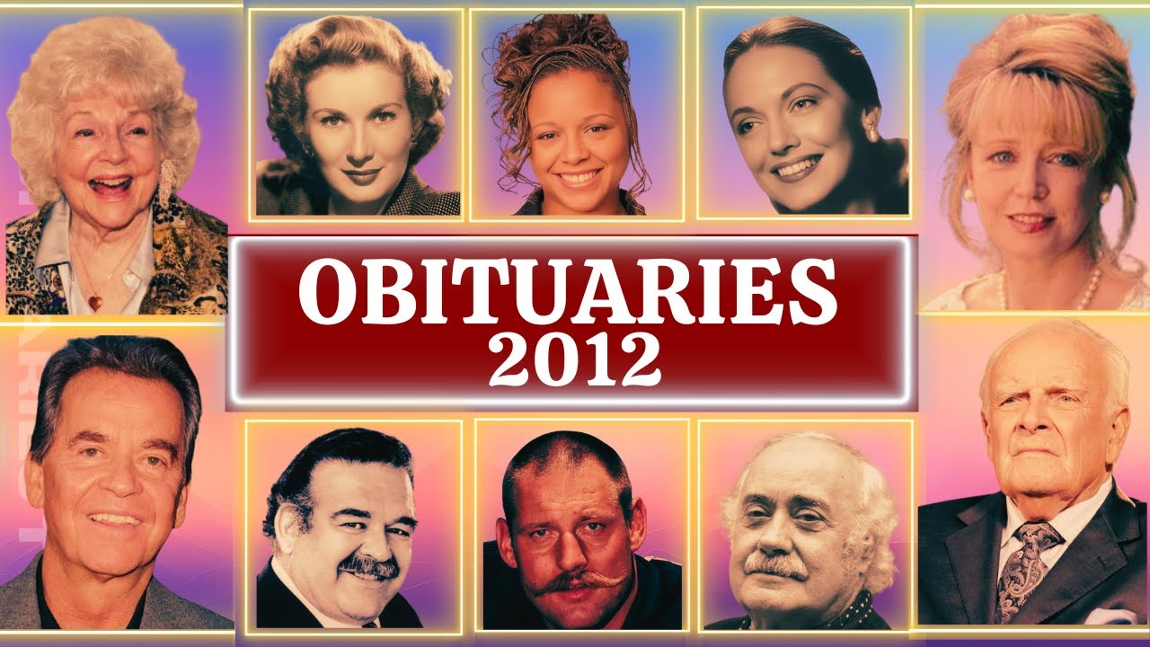 Deaths in 2012s Part 03 OBITUARIES TV - YouTube