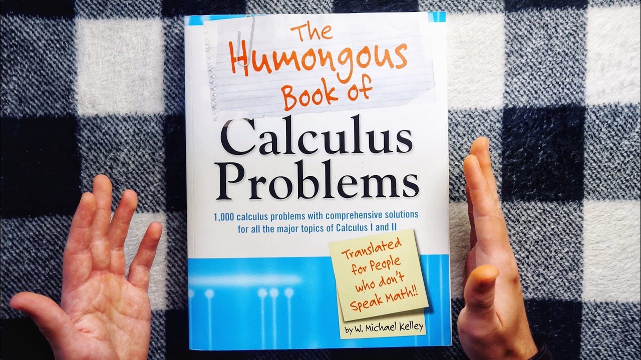 Calc Students Need this Humongous Book - YouTube