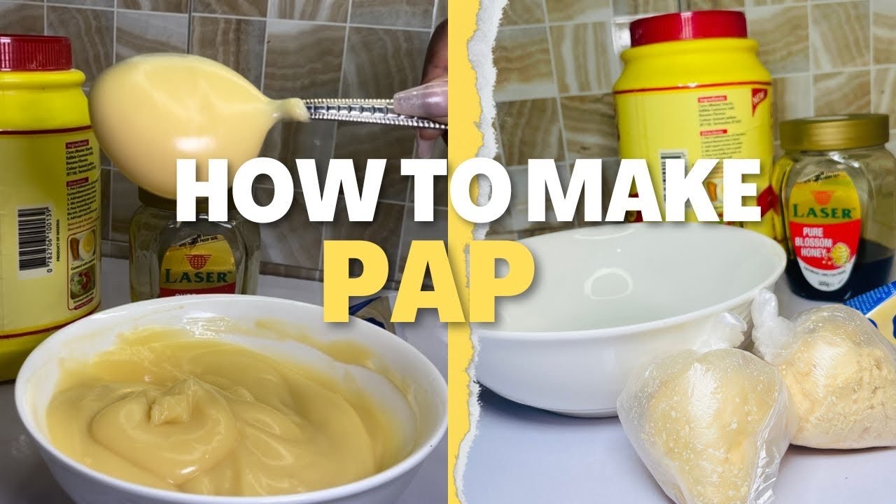 The easiest way to make pap | How to Make Nigerian Pap akamu Recipe ...
