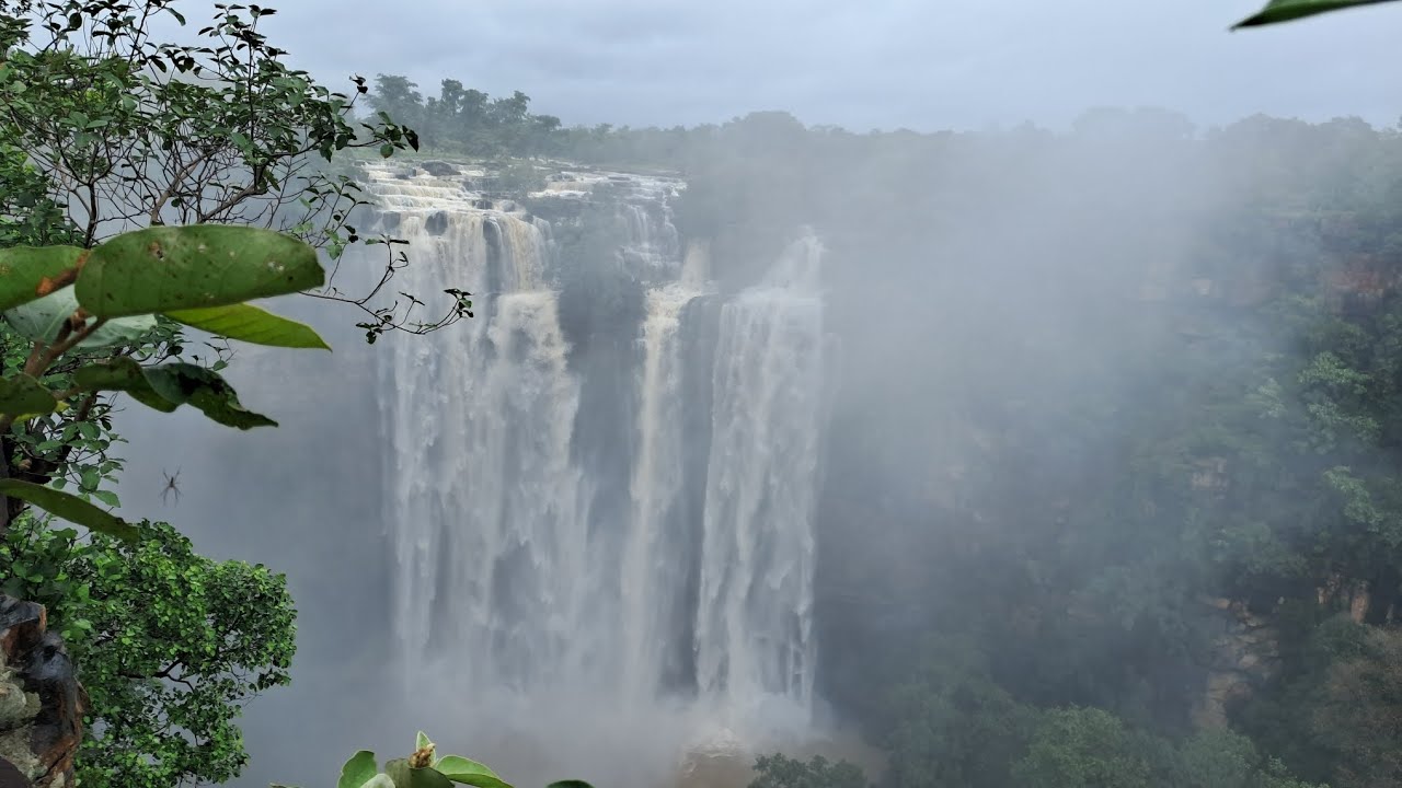 Waterfall Panna M.P.(2) - YouTube