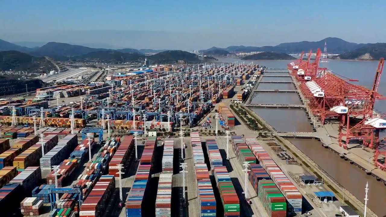GLOBALink | China's major port sees steady throughput growth - YouTube