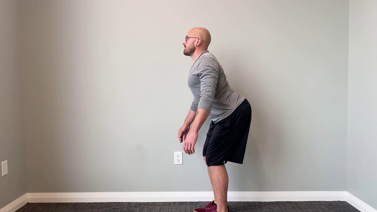 Standing Spinal Flexion & Extension - YouTube