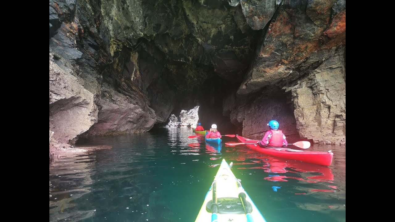 Kayaking Donegal Ireland. Sea, River Surf kayaking - YouTube