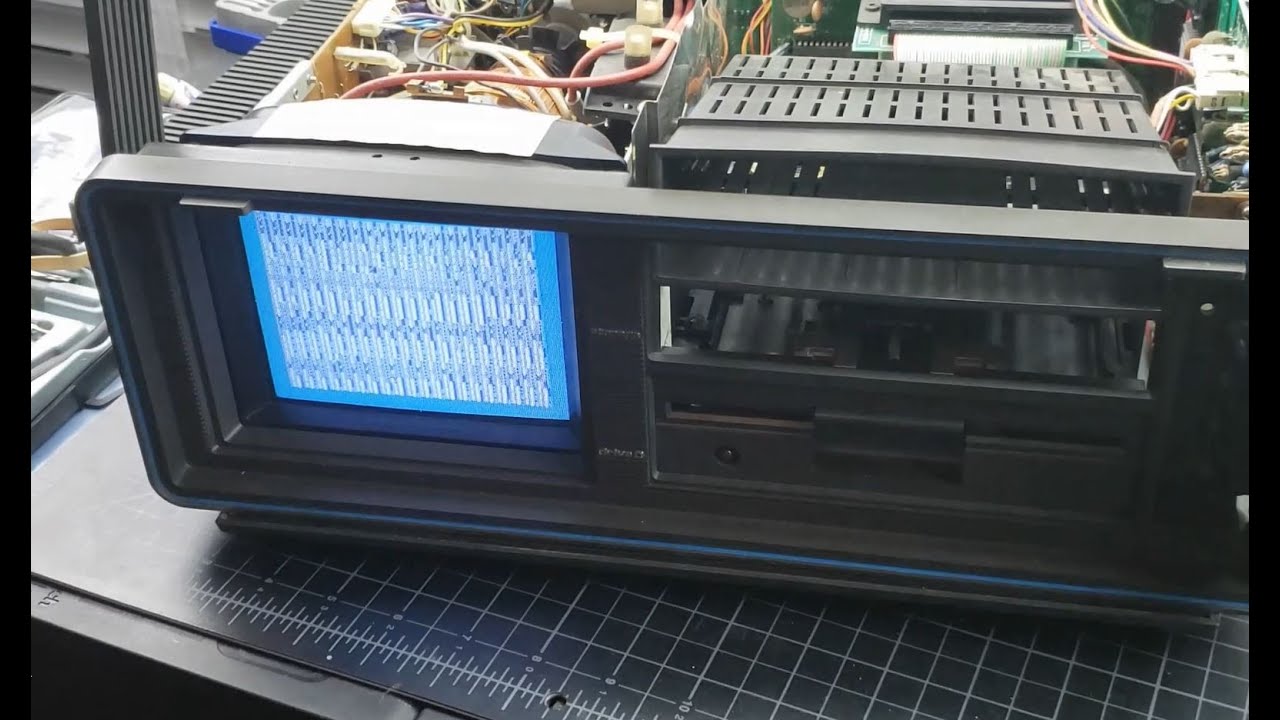 Commodore SX-64 - Garbled Screen - Quick easy troubleshooting and ...