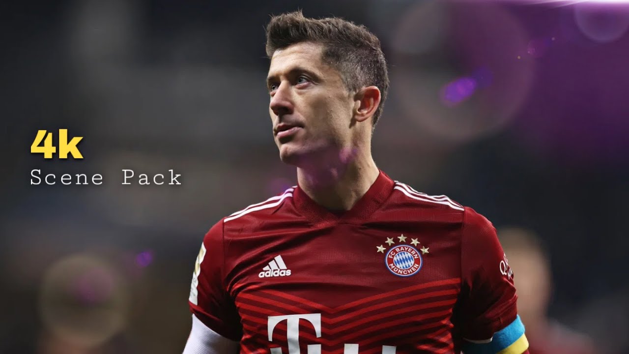 Robert Lewandowski 4K Clips For Edits • Best Scene Pack • No Watermark ...
