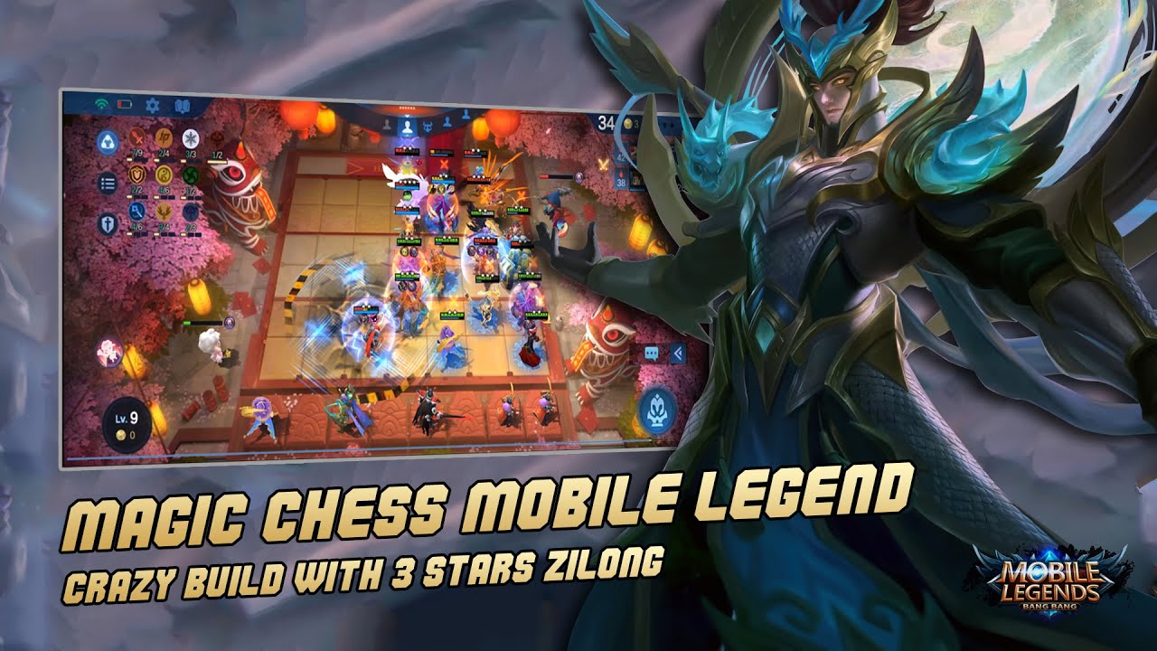 MAGIC CHESS CRAZY BUILD WITH 3 STARS ZILONG - MAGIC CHESS MOBILE ...