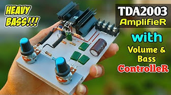 DIY Powerful Amplifier using B688 Transistors - (Class A Amplifier) - YouTube