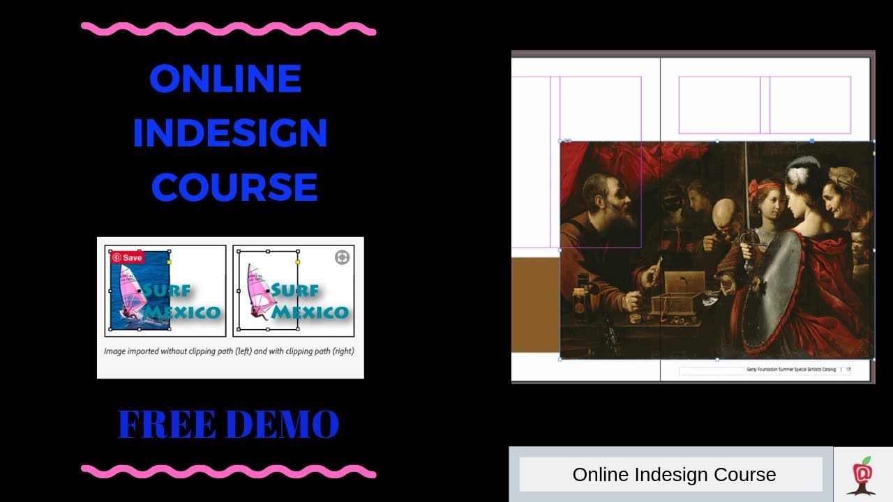 Adding Pictures & Object frames in Indesign_4 - YouTube