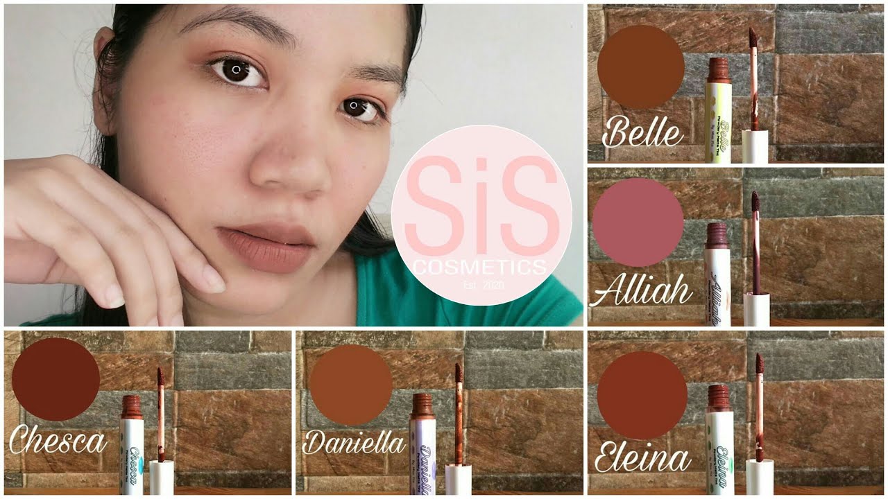 Powdery Matte Tint by Sis Cosmetics Review - YouTube