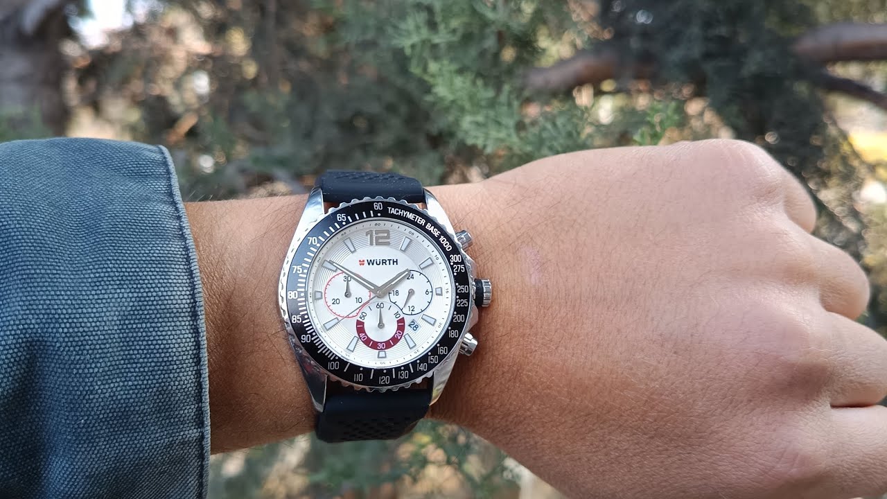 Wurth Chronograph wristwatch - YouTube