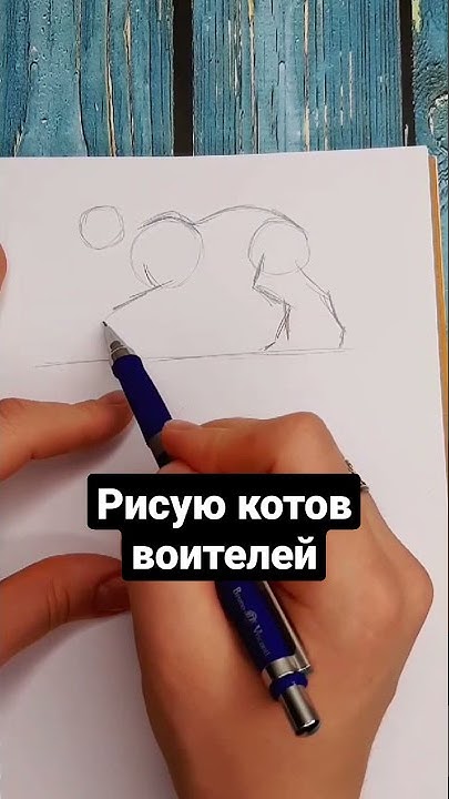 рисую гусохвоста из книг коты воители #shorts #котывоители - YouTube