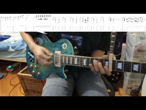 【エレキTAB譜】なんでもないや (movie edit. + movie ver.)  ギター 弾いてみた。Nandemonaiya RADWIMPS guitar cover w/TAB