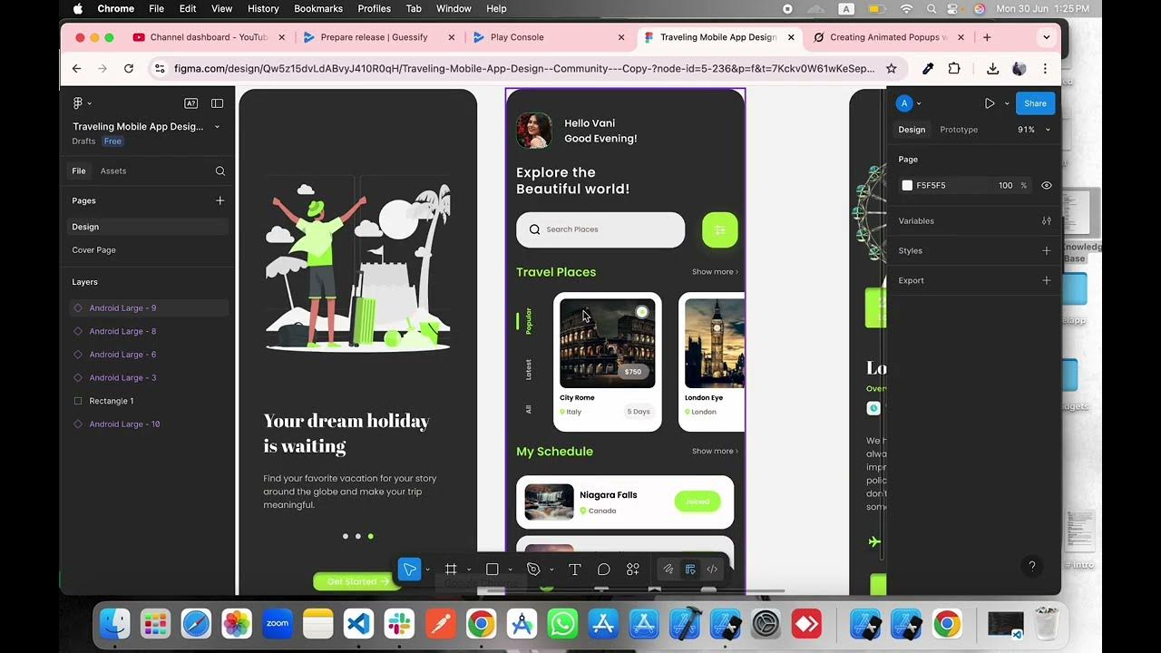 Flutter | Travel App | Dart | For Beginners | GetX | Clean Architecture | Episode 2 - YouTube