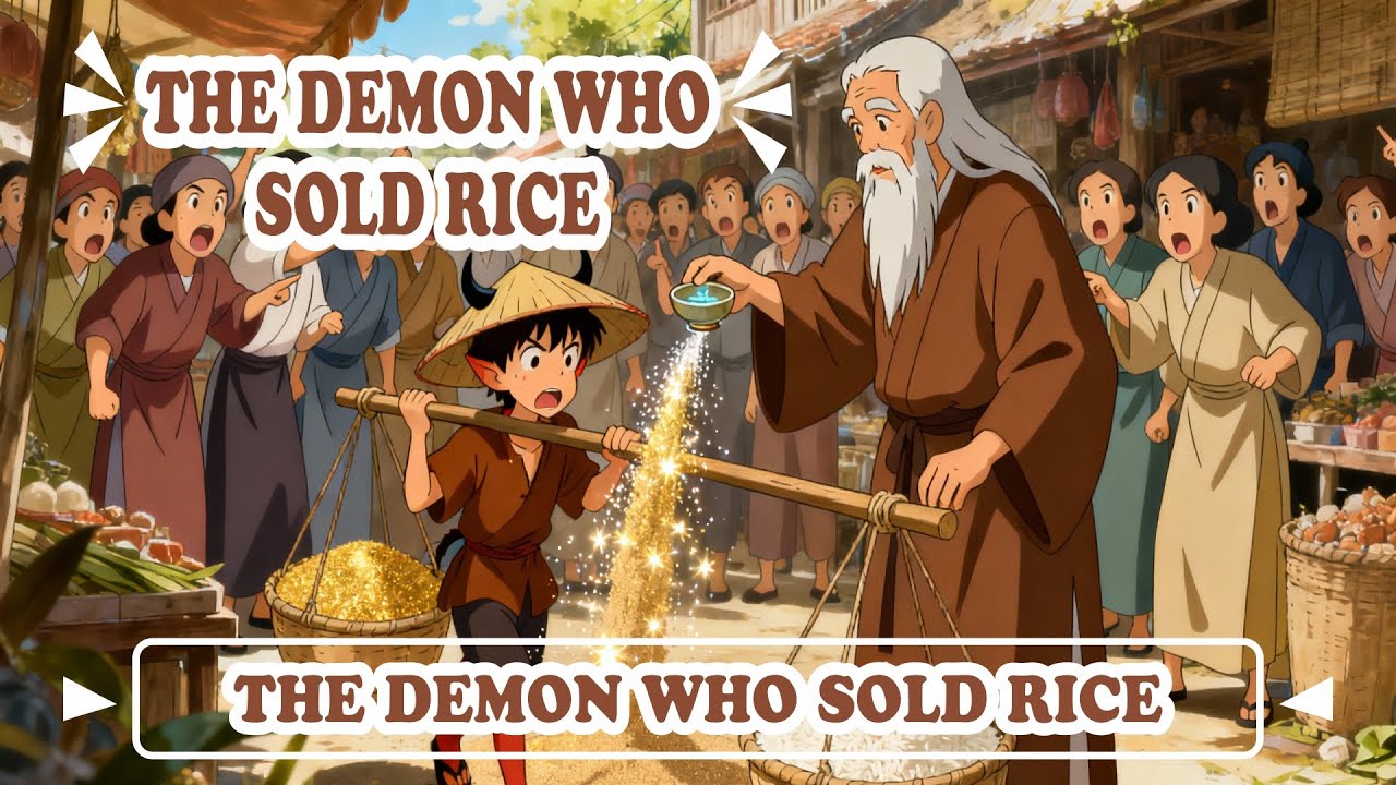 The Demon Who Sold Rice - Children’s fairy tale - YouTube