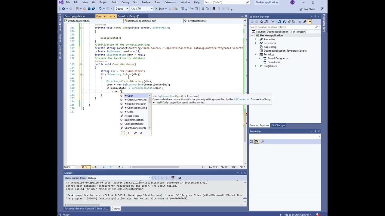 How to install desktop application with database in client computer in ...