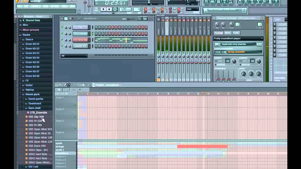 guru josh project - infinity 2008 FL studio 9 tutorial - YouTube