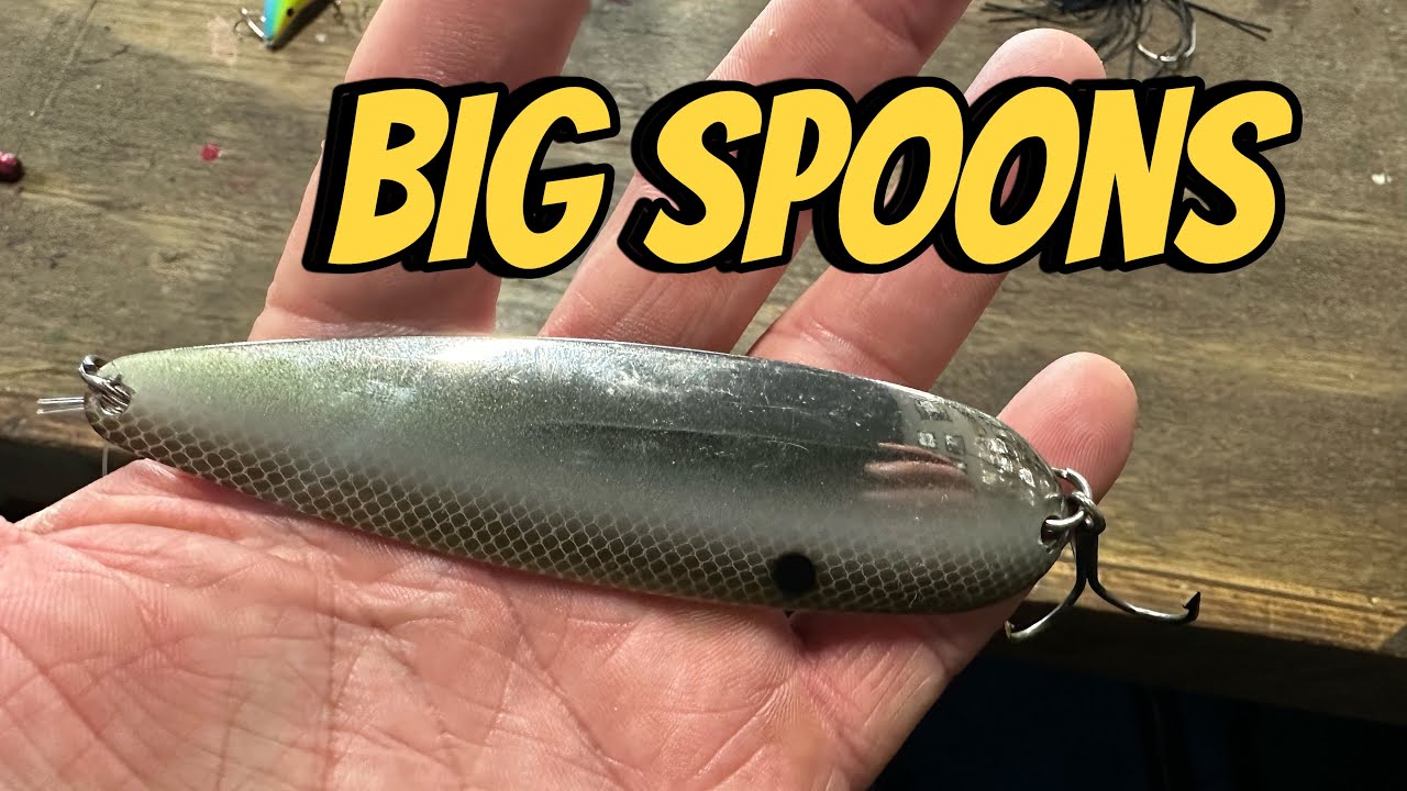How To Fish Big Spoons For Summertime Bass… - YouTube