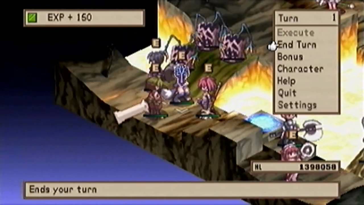 Etna mode pt19, Sea of Gehenna- River of Lava (boss: Justice Flonne ...