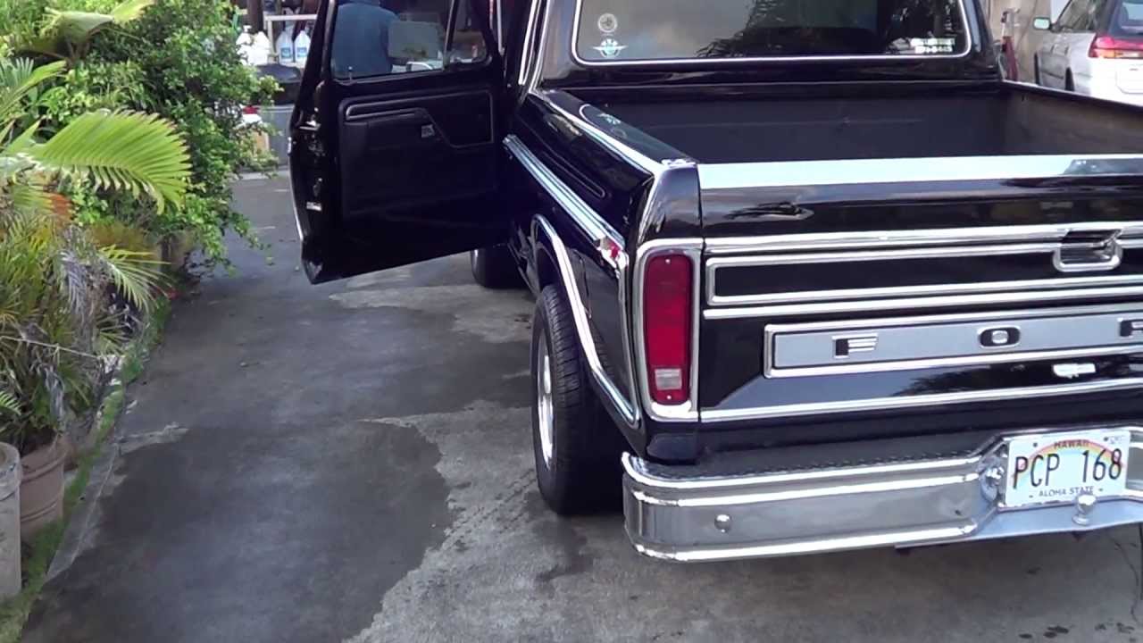 "79 ford f-100 Ranger Truck Start - Up 351 ci m High Performance HD 08 ...