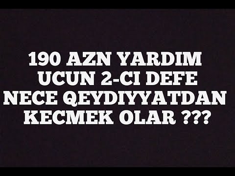 190 AZN IMTINA SMSI GELENLER YENIDEN QEYDIYYATDAN KECE BILER DIQQETLE IZLEYIN KANALA ABONE OLUN)
