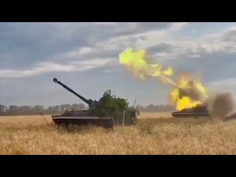 Ukraine's AZOV SSO skillfully targets a Russian convoy in Kharkiv ...