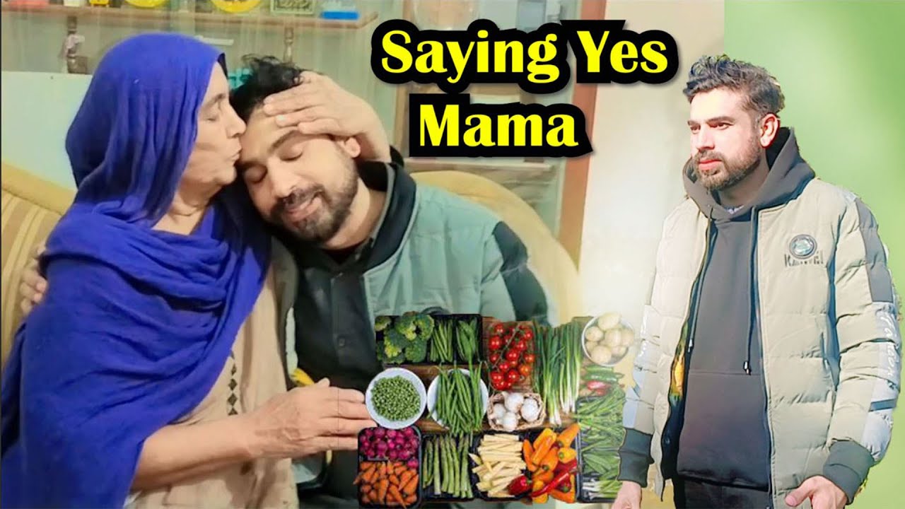 Saying Yes to mama 😢 Mama first time in Vlog 🥰 - YouTube