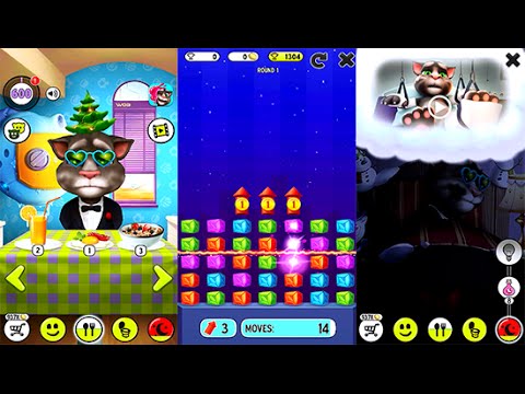 My Talking Tom Level 600 Rocket Fun - YouTube