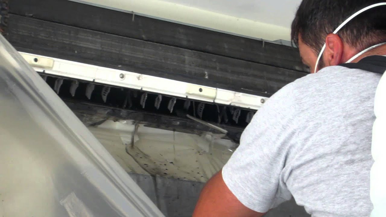 Καθαρισμός κλιματιστικού - YouTube