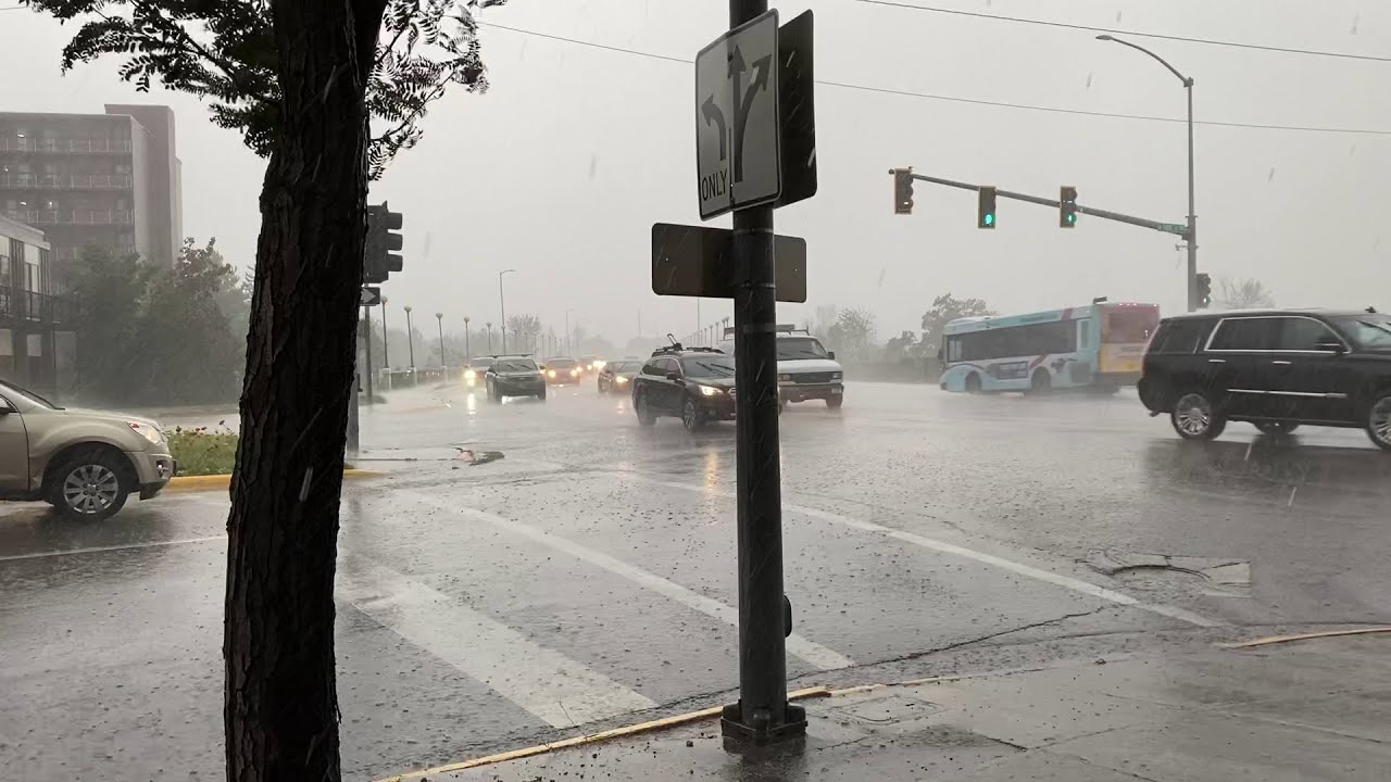 Severe Weather Alert Thunderstorms Roll Through Missoula County Youtube