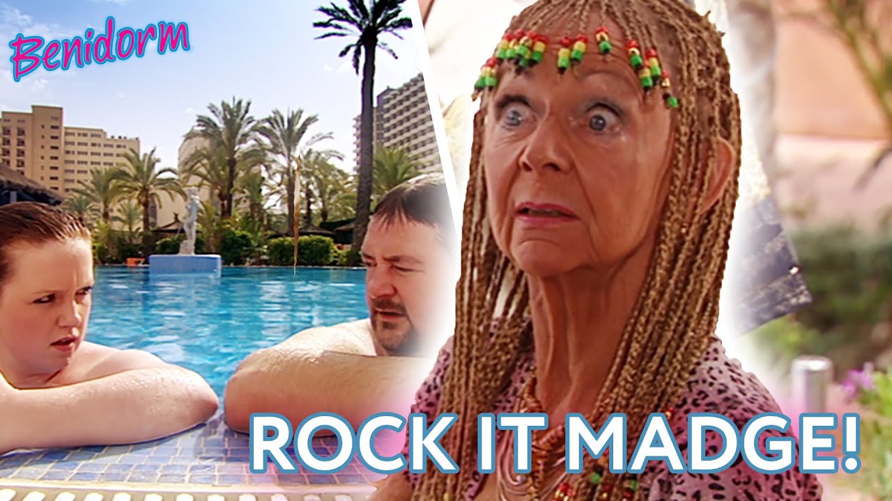 Don't Laugh at Madge's Hair | Benidorm - YouTube