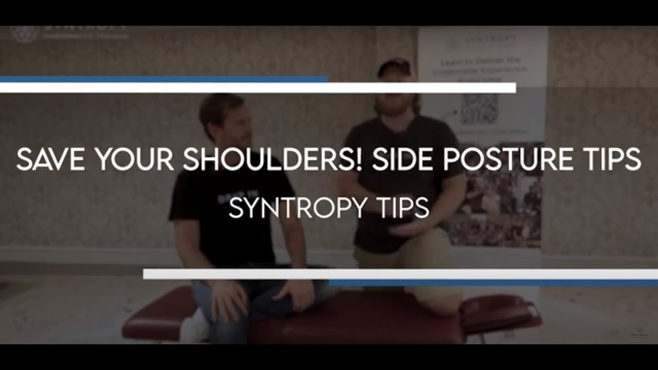 Save your Shoulders! Side Posture Tips - YouTube